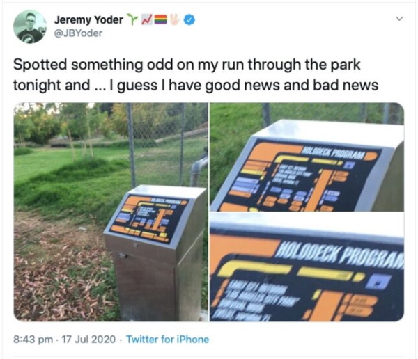 Inverse presence: Discovery reveals 2020 is a Holodeck program – ISPR