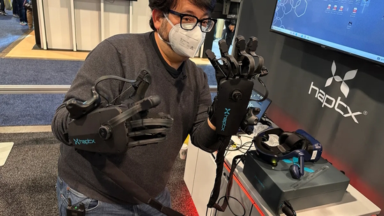 First-person report: Haptics and presence at CES 2023 - ISPR