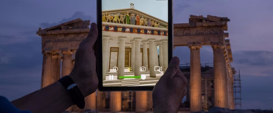 AR and AI bring people closer to Greek monuments and history - ISPR